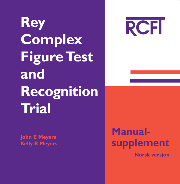 RCFT Rey Complex Figure Test and Recognition Trial - Hogrefe